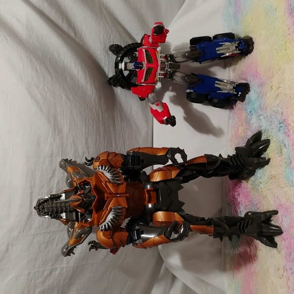 Hasbro | Toys | Grimlock Optimus Prime Transformer Bundle | Poshmark